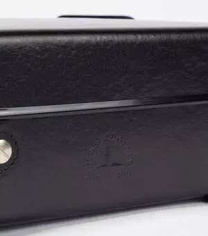 GLOBE-TROTTER Centenary Leather-trimmed Watch Case