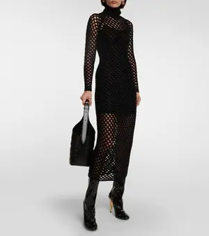 Alaïa Cabaret Mid-calf Boots