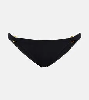 Melissa Odabash Caracas Low-rise Bikini Bottom - Black
