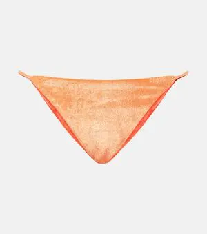 Jade Swim Jade Swim Bare Minimum Bikini Bottom Orange