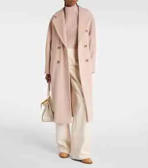 Max Mara Hodeida Wool And Cashmere Sweater - Pink