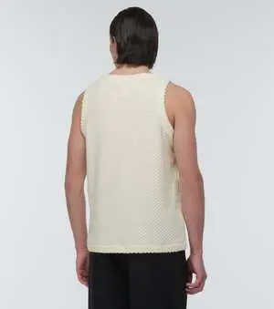 JIL SANDER Cotton-blend Tank Top