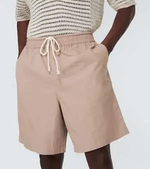 Commas Cotton-blend Above-the-knee Shorts - Grey