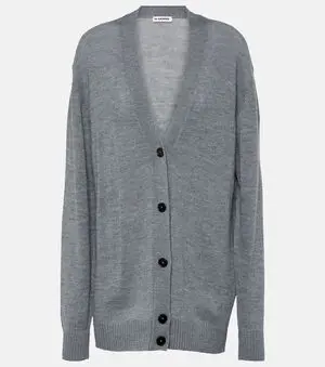 Jil Sander Drop Shoulder Cardigans For Women