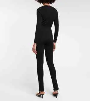 Victoria Beckham High-rise Split-cuff Leggings