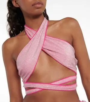 REINA OLGA Showhorse Lurex Swimsuit