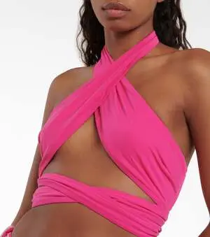 REINA OLGA Showhorse Lurex Swimsuit
