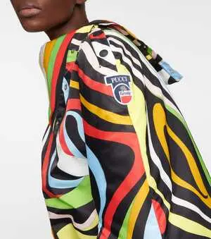 Emilio Pucci X Fusalp Marmo Poncho