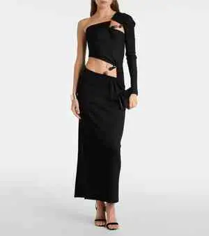 Christopher Esber Embellished Cutout Maxi Dress