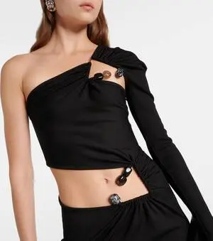Christopher Esber Embellished Cutout Maxi Dress