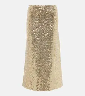 Dorothee Schumacher Sequined Midi Skirt
