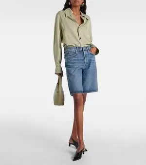 AGOLDE Risha Denim Bermuda Shorts