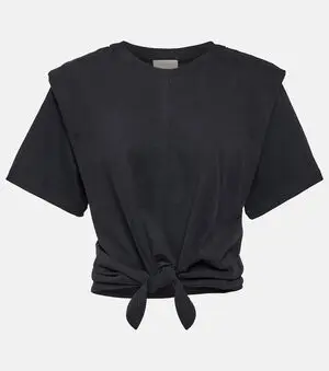 Isabel Marant Étoile Zelikia Gathered Crop Top