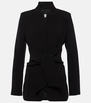 Max Mara Belted Cady Blazer