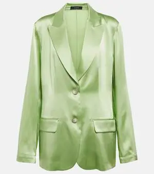 JOSEPH Moxon Silk Satin Blazer