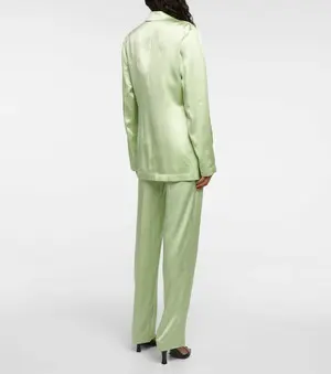 JOSEPH Moxon Silk Satin Blazer