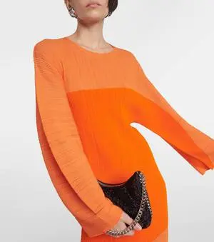 Stella McCartney Plisse Midi Dress