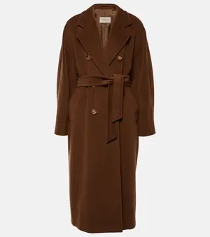 Max Mara 101801 Icon Wool And Cashmere Coat - Brown