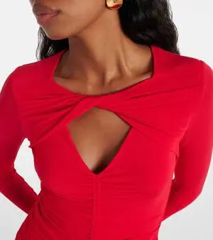 Isabel Marant Étoile Vandalia" Ruched Jersey Top