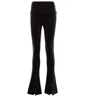 Norma Kamali Spat High-rise Flared Leggings