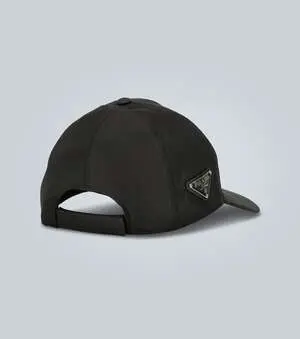 Prada Re-nylon Baseball Cap - Black