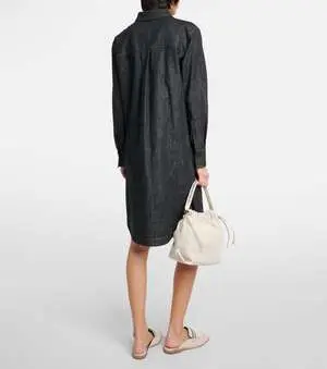Brunello Cucinelli Denim Shirt Dress
