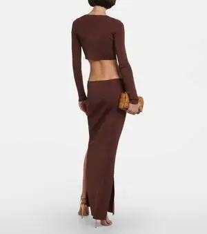 AYA MUSE Lapponi Knit Maxi Dress