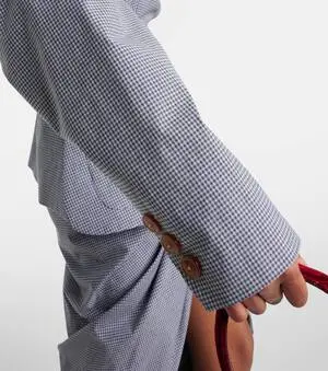 VIVIENNE WESTWOOD Gingham Cotton Jacket