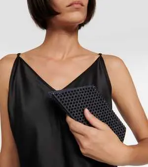 Amina Muaddi Superamini Yigit Clutch