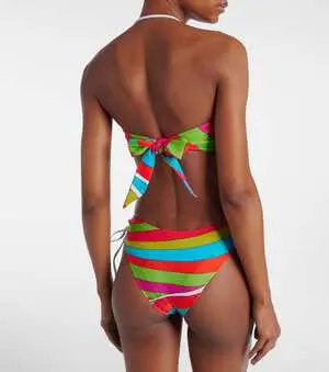 Emilio Pucci Iride Printed Bikini Bottoms - Multicoloured