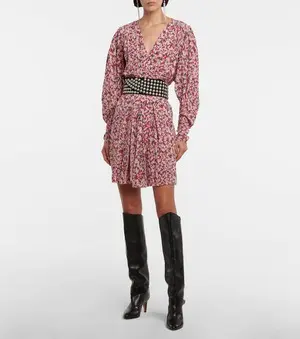 MARANT ETOILE Printed Mini Dress