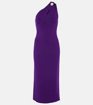 Galvan Skye Embellished Midi Dress