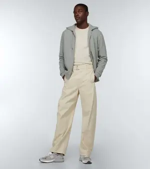 Sunspel Cotton-jersey Hooded Sweatshirt