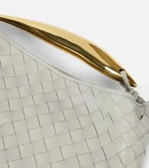 Bottega Veneta Sardine Intrecciato Leather Tote - Grey