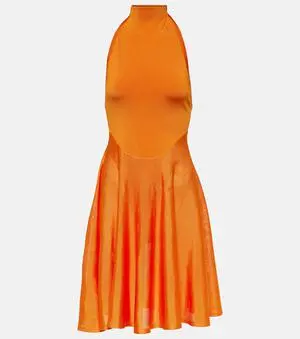 Alaïa High-neck Minidress