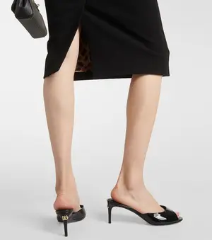 Dolce & Gabbana Patent Leather Sandals