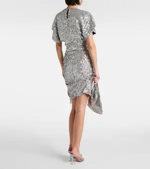Rabanne Sequined Mini Skirt