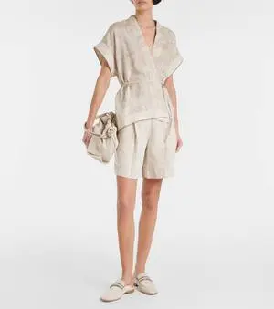 Brunello Cucinelli Linen Top