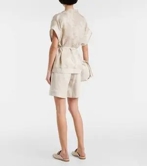 Brunello Cucinelli Linen Top