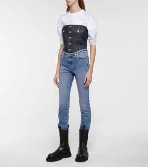 Ag Mari High-rise Slim Jeans