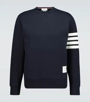 Thom Browne 4-bar Cotton Sweatshirt