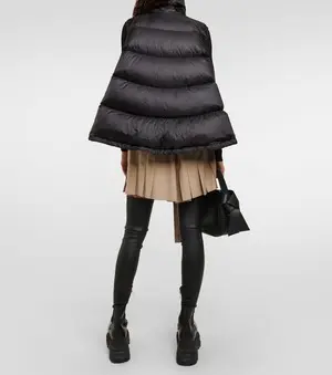 Sacai Asymmetric Quilted Down Vest