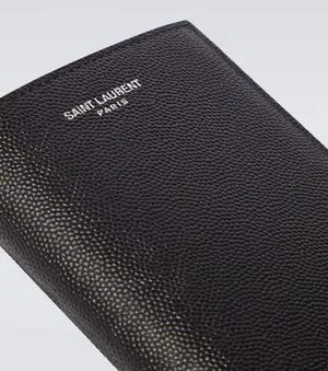 Saint Laurent Logo Leather Wallet