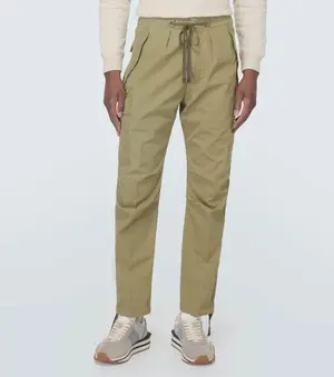 TOM FORD Enzyme Cotton Twill Cargo Pants