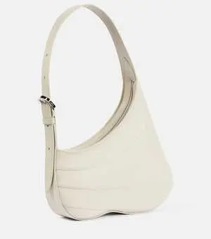 Alaïa Leather Shoulder Bag - White