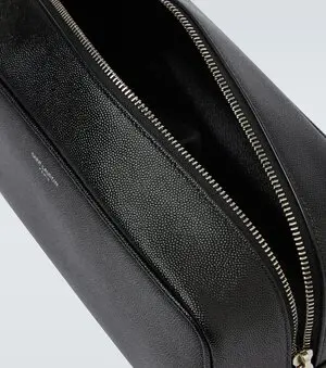 Saint Laurent Leather Wash Bag