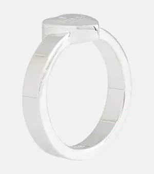 Gucci Heart Detail Sterling Ring