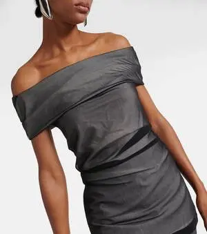 Proenza Schouler Allegra Off-shoulder Top