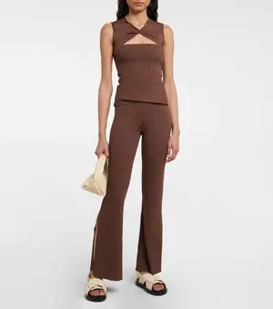 SIR. Sylvie Ribbed Pants