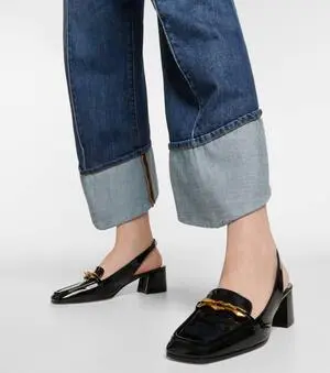 JIMMY CHOO Diamond Tilda 45 Slingback Pumps